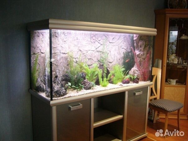 Аквариум-установка, обслуживание, перевозка недоро
