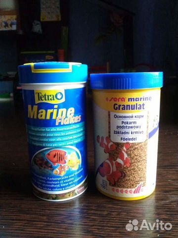 Корм для Морских рыб