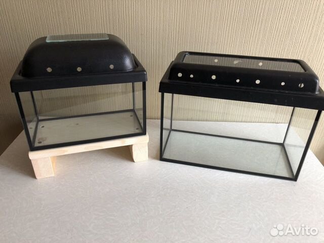 Аквариумы 5л и 10л + куча аксессуаров