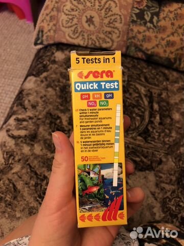 Тест-полоски для аквариумной воды
