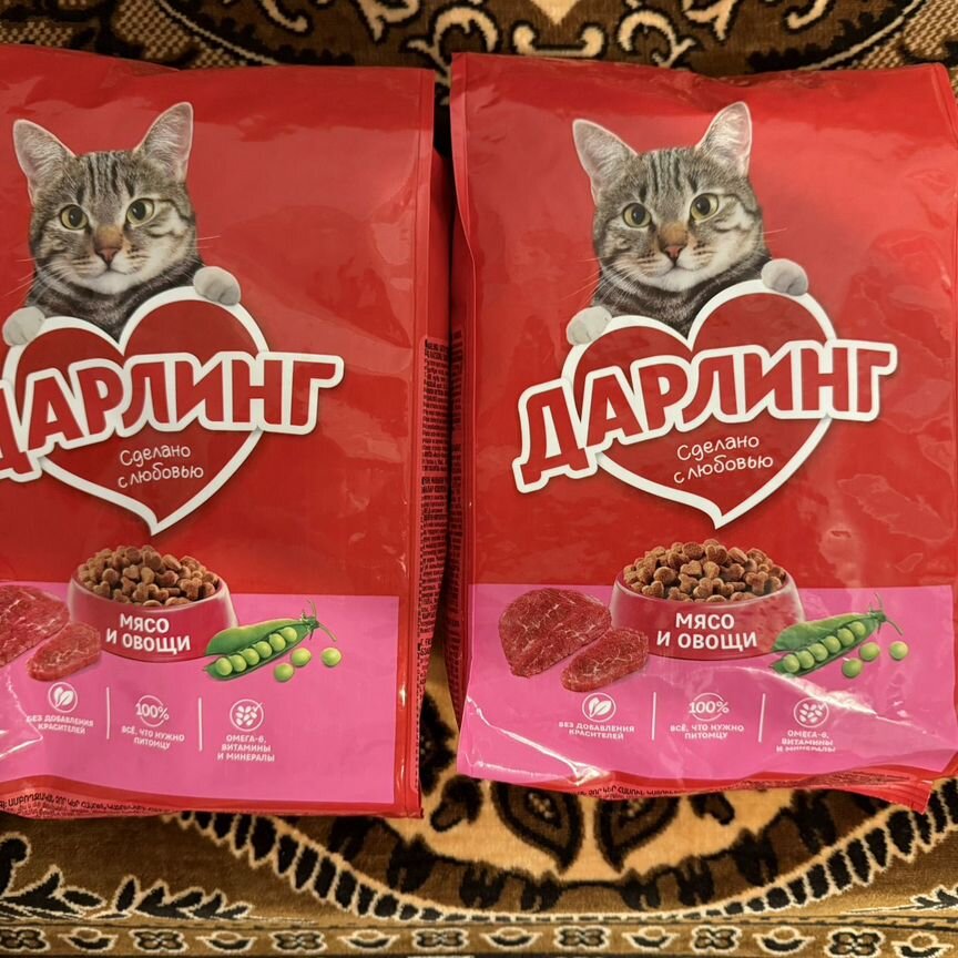 Корм для кошек Дарлинг, 1,75 кг