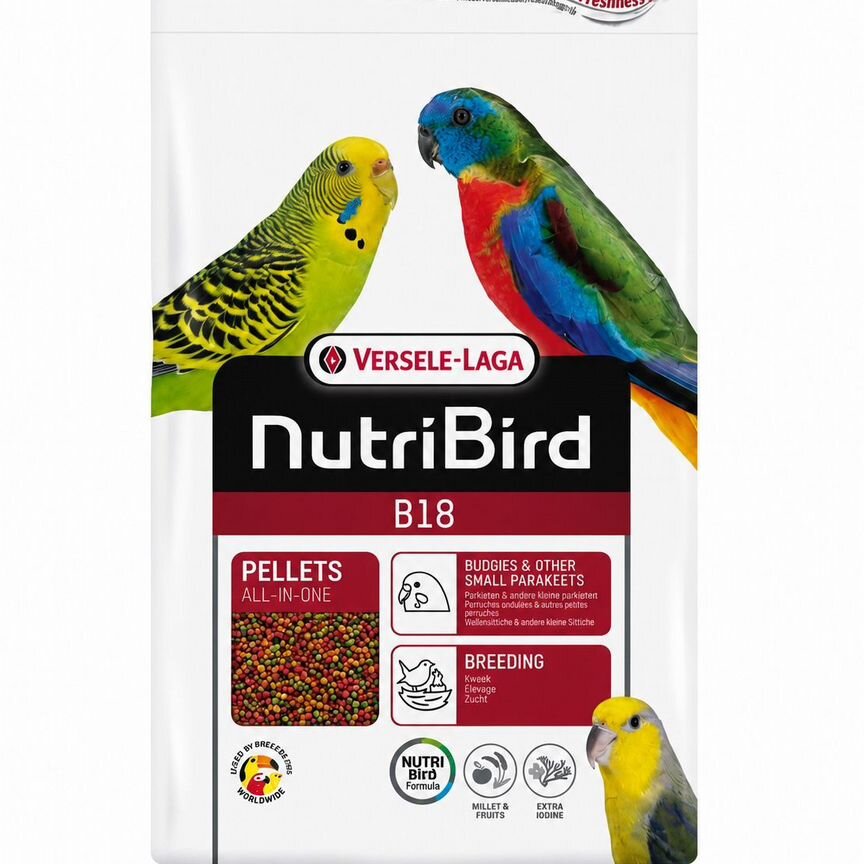 Корм для попугаев Nutribird B18