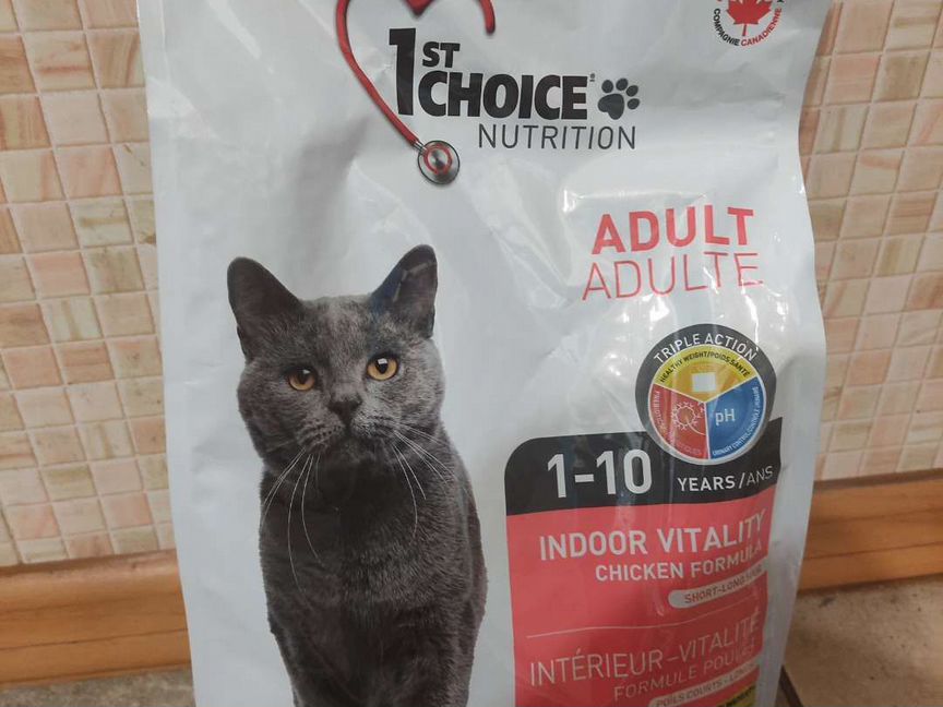 Корм для кошек 1st choice курица