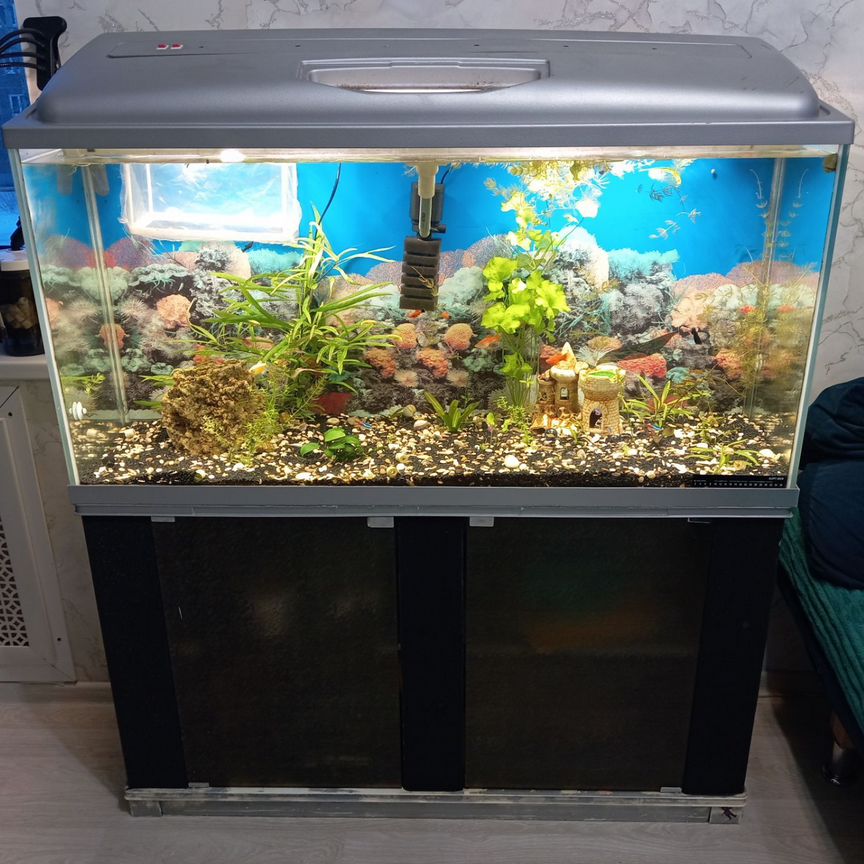 Аквариум с тумбой 250л