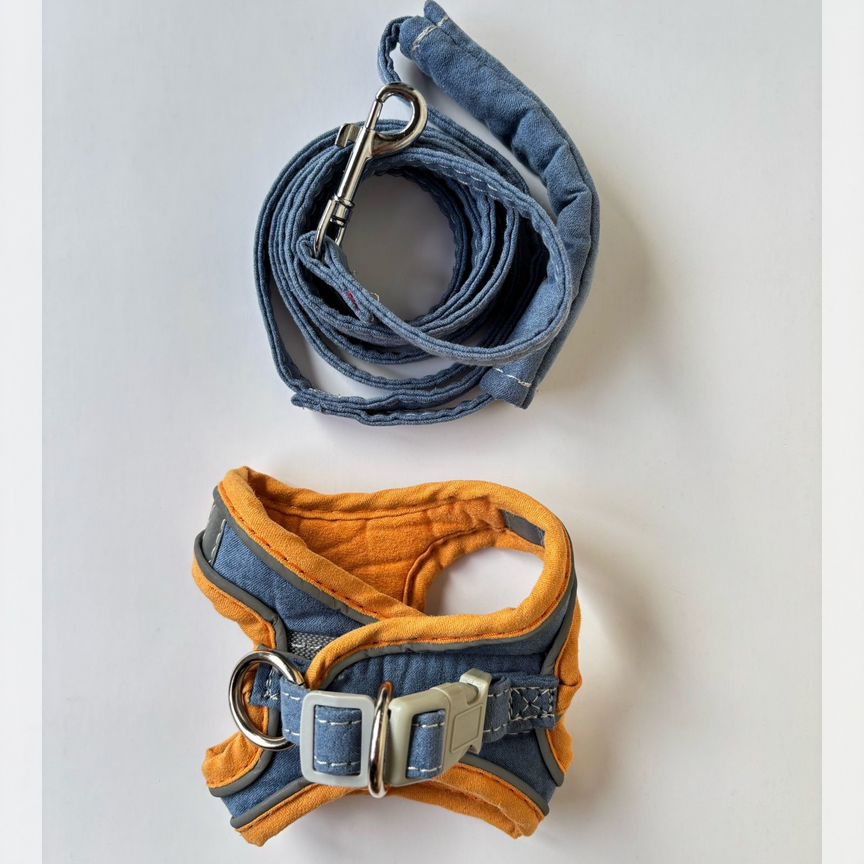 Шлейка и поводок для кошек, маленьких собак