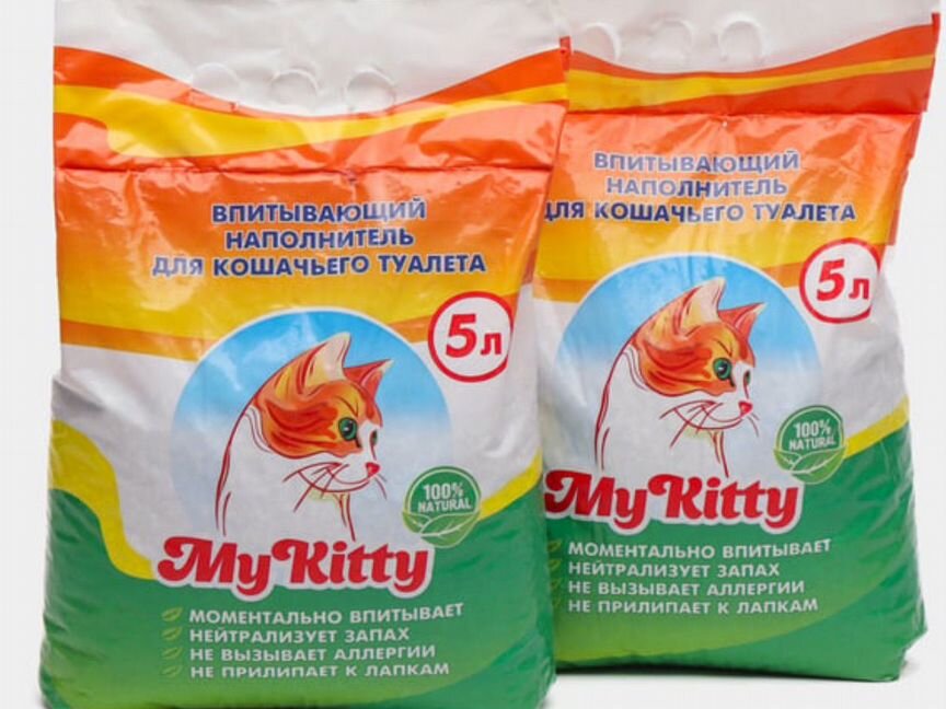 Наполнитель для кошачьего туалета "My Kitty"