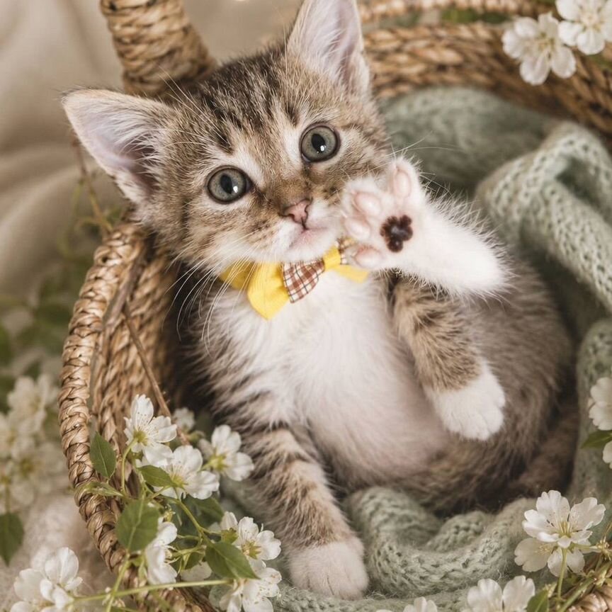 Котёнок в добрые руки