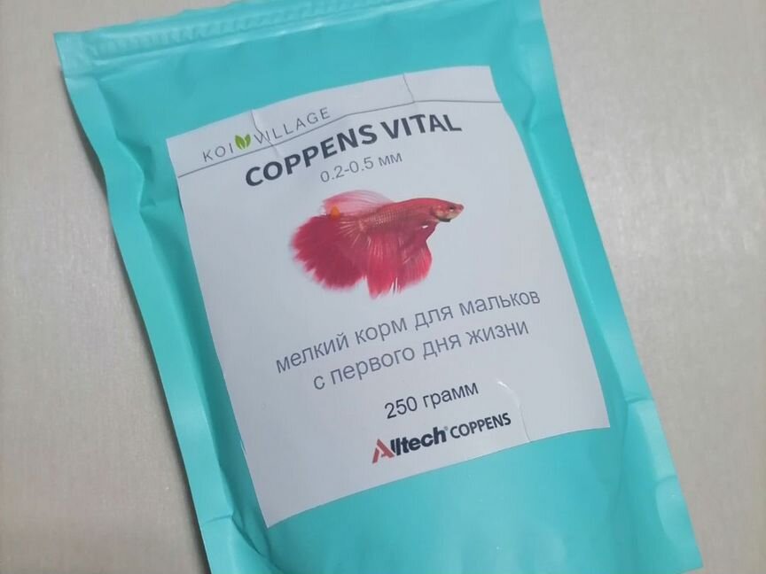Корм для аквариумных рыбок coppens vital