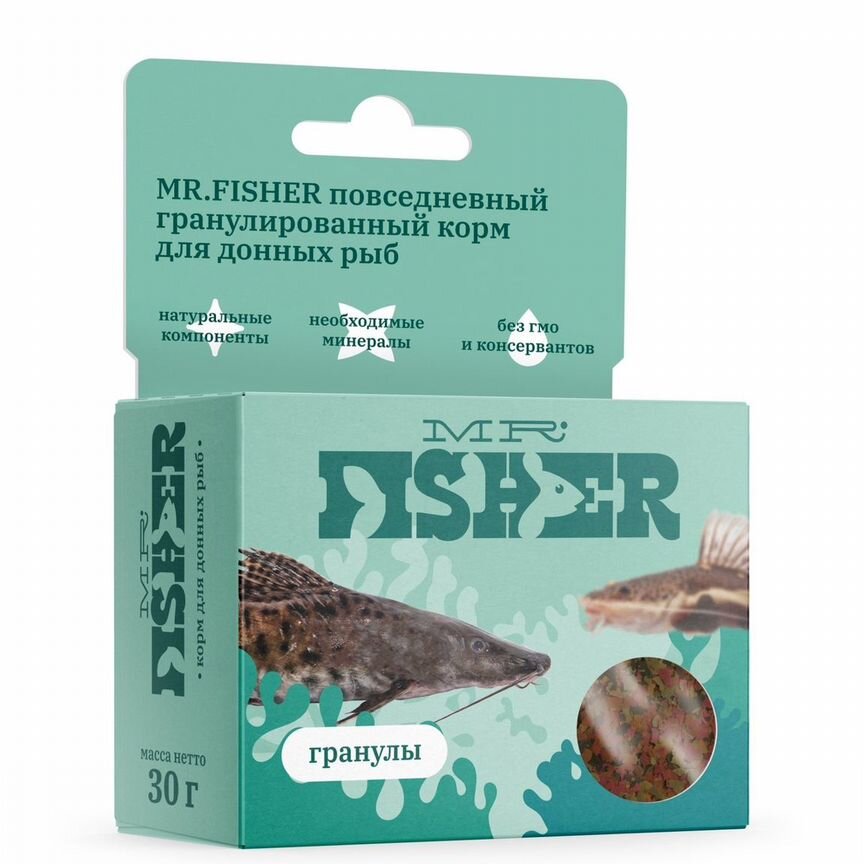 MR.Fisher повседневный гранулированный корм для до