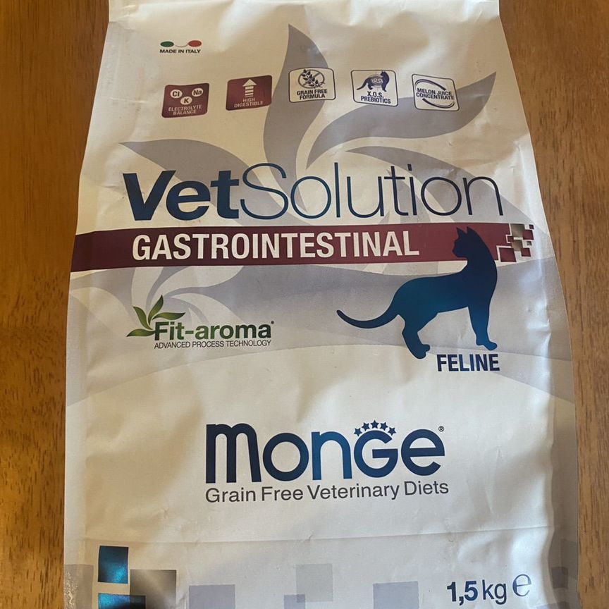 Корм для кошек monge gastrointestinal