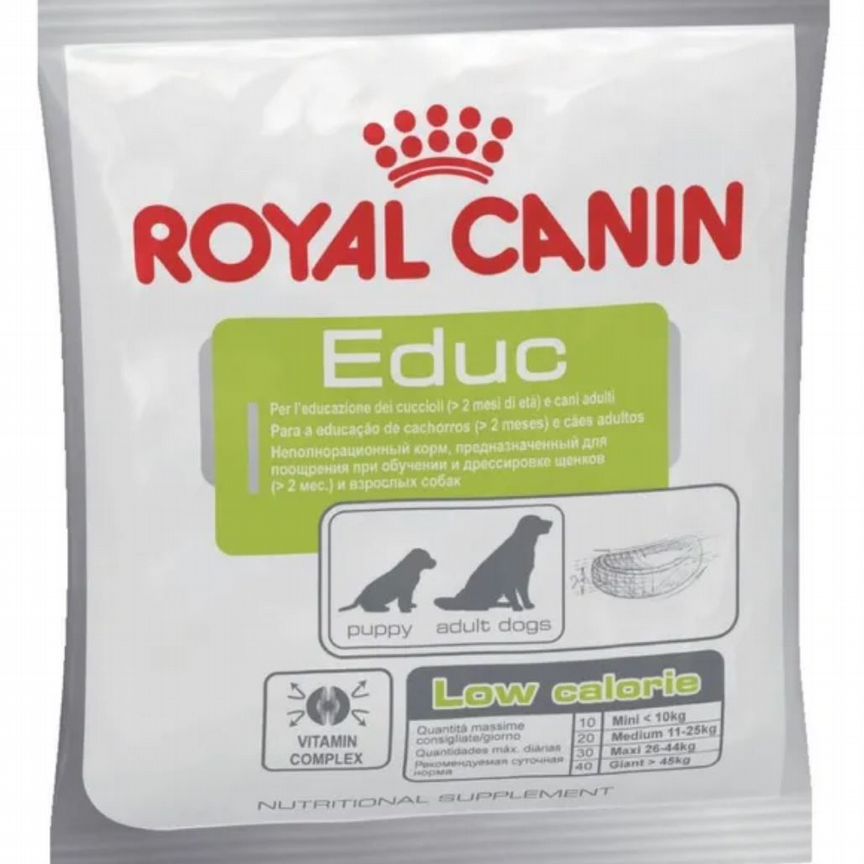 Лакомство Royal Canin Educ для поощрения при дресс