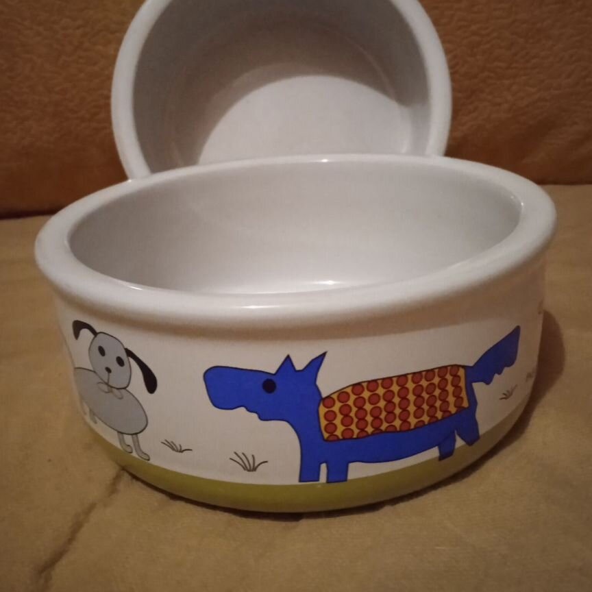 Керамические миски для собак новые пакетом