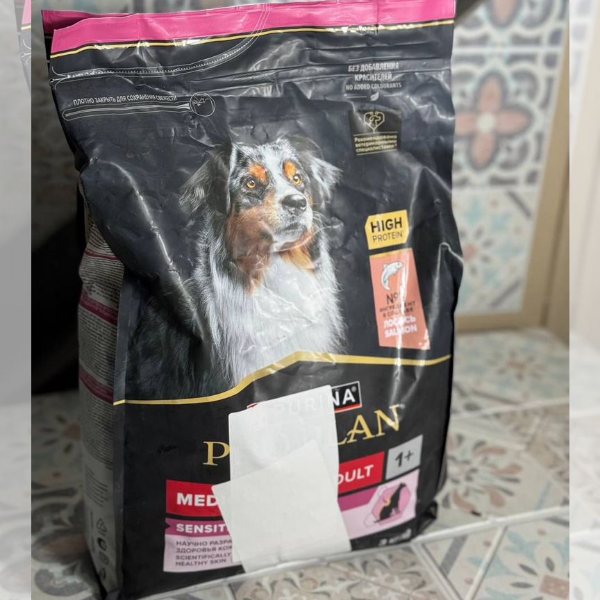 Сухой корм PRO plan sensitive skin 3кг