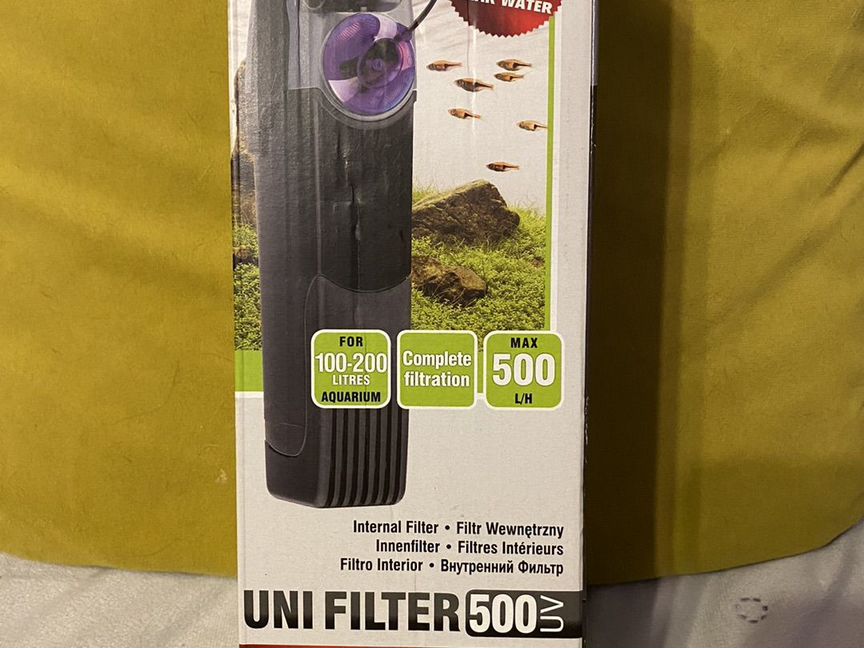 Внутренний фильтр aquael unifilter 500 UV