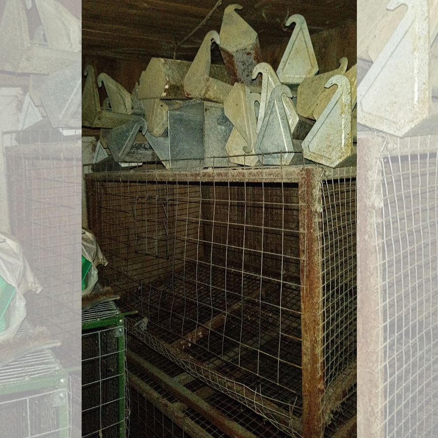 Продам оборудование клетки для кроликов и кур