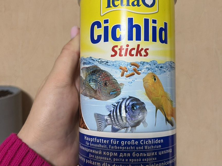 Корм Tetra Cichlid Sticks 1000 мл