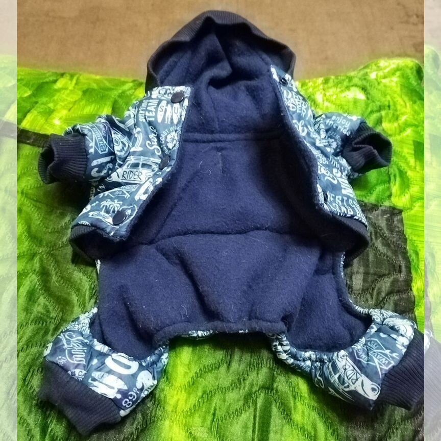 Пуховик для собак мелких пород