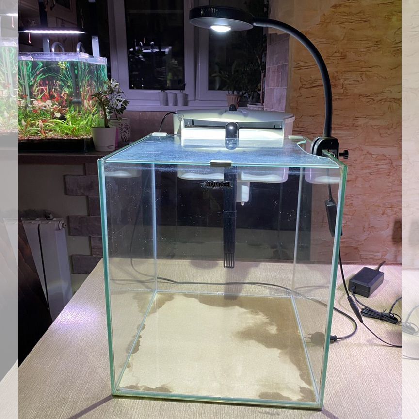 Аквариум акваэль aquael 49 л Куб Набор Риф Морской