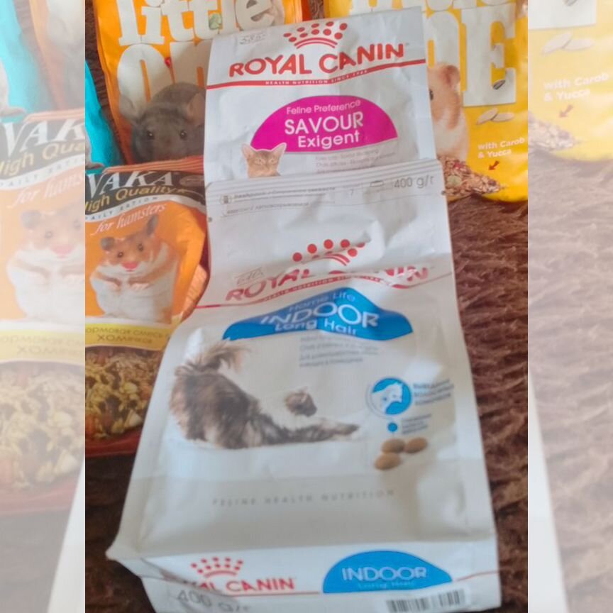 Корма для животных