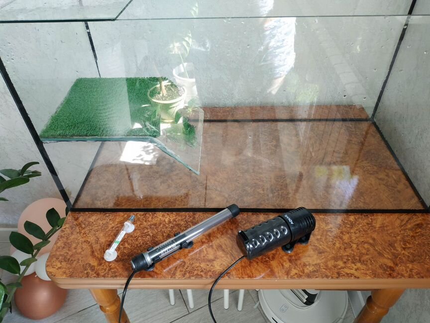 Аквариум для черепах 100 литров