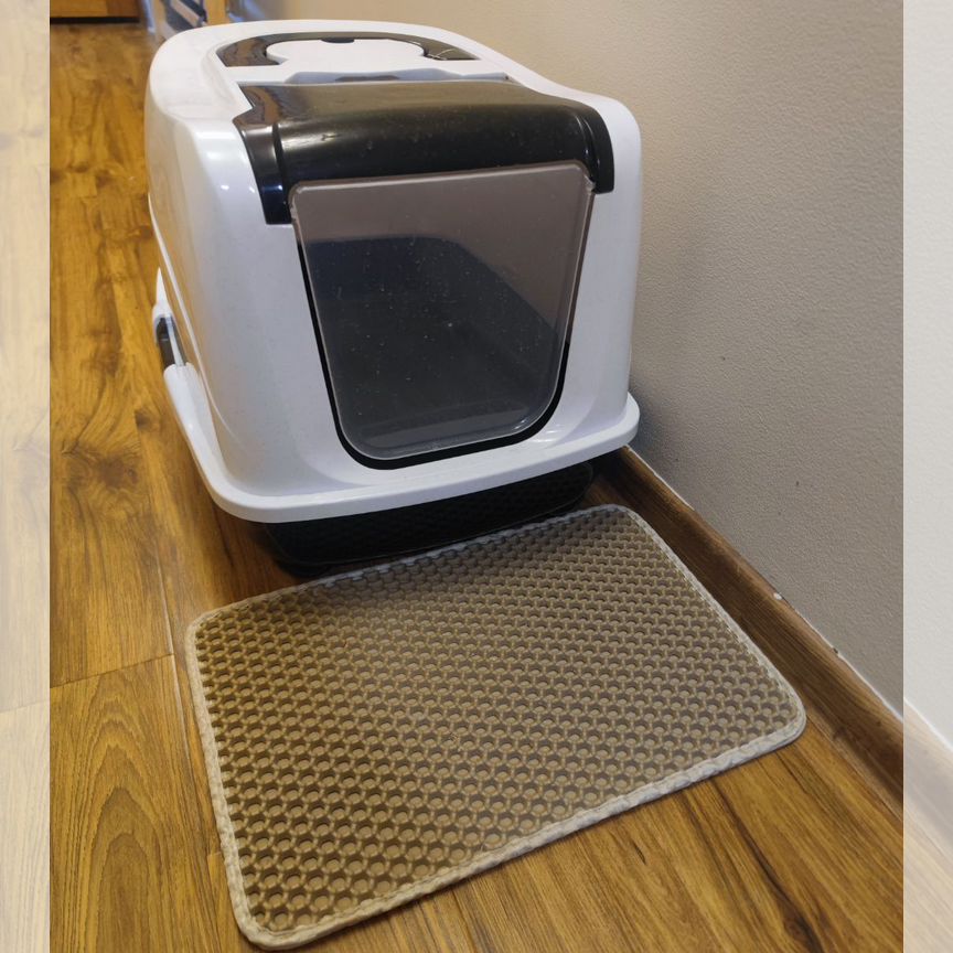 Лоток домик для кошек большой