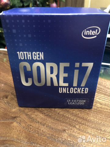 Процессор intel Core i7-10700k купить в Москве | Электроника | Авито