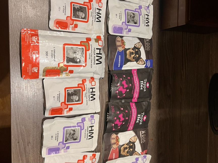 Жидкий собачий корм