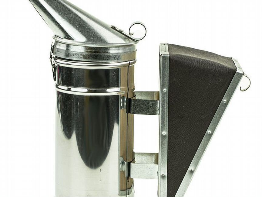 Дымарь пчеловода H285 D105 (оц.+нж., мех дермантин