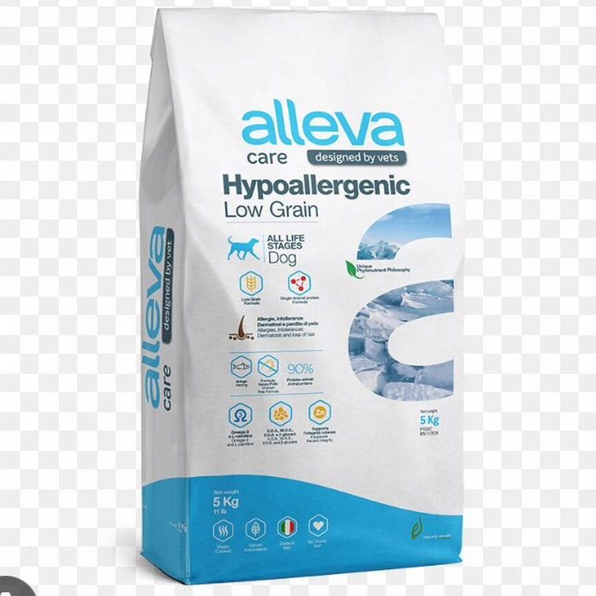 Корм для собак Alleva Care Hypoallergenic Low Gra