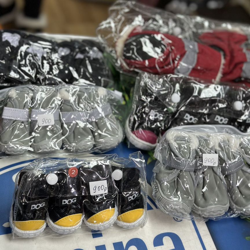 Обувь для собак зимняя