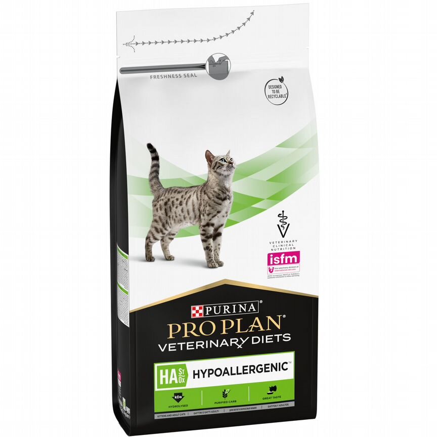 Корм сухой для кошек Pro Plan Hypoallergenic 1.3кг