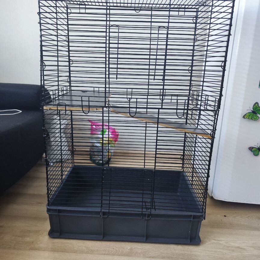 Клетка многоэтажная для крыс бу