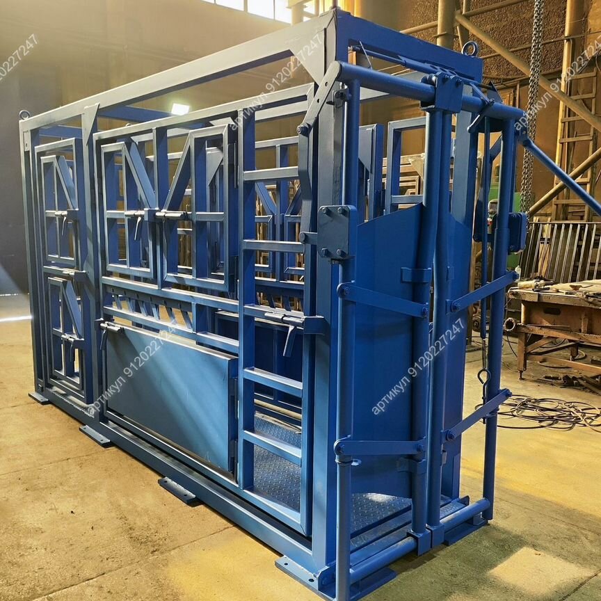 Станок для крс ветеринарный с весовой системой