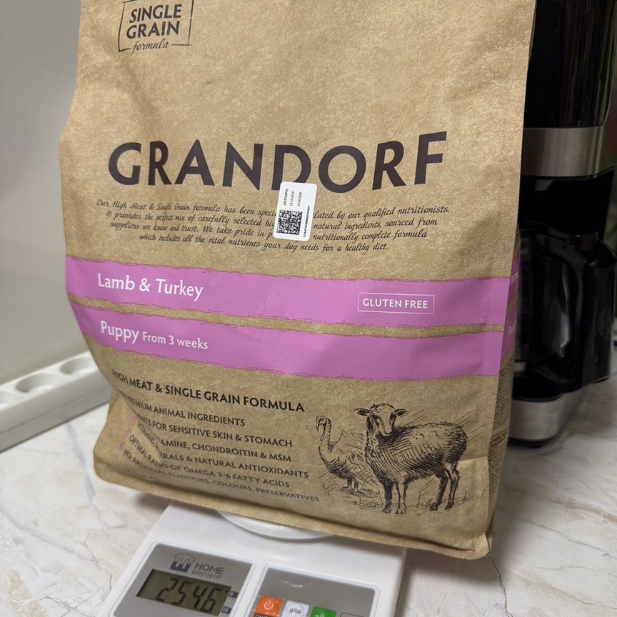 Grandorf Lamb & Turkey Puppy корм для щенков