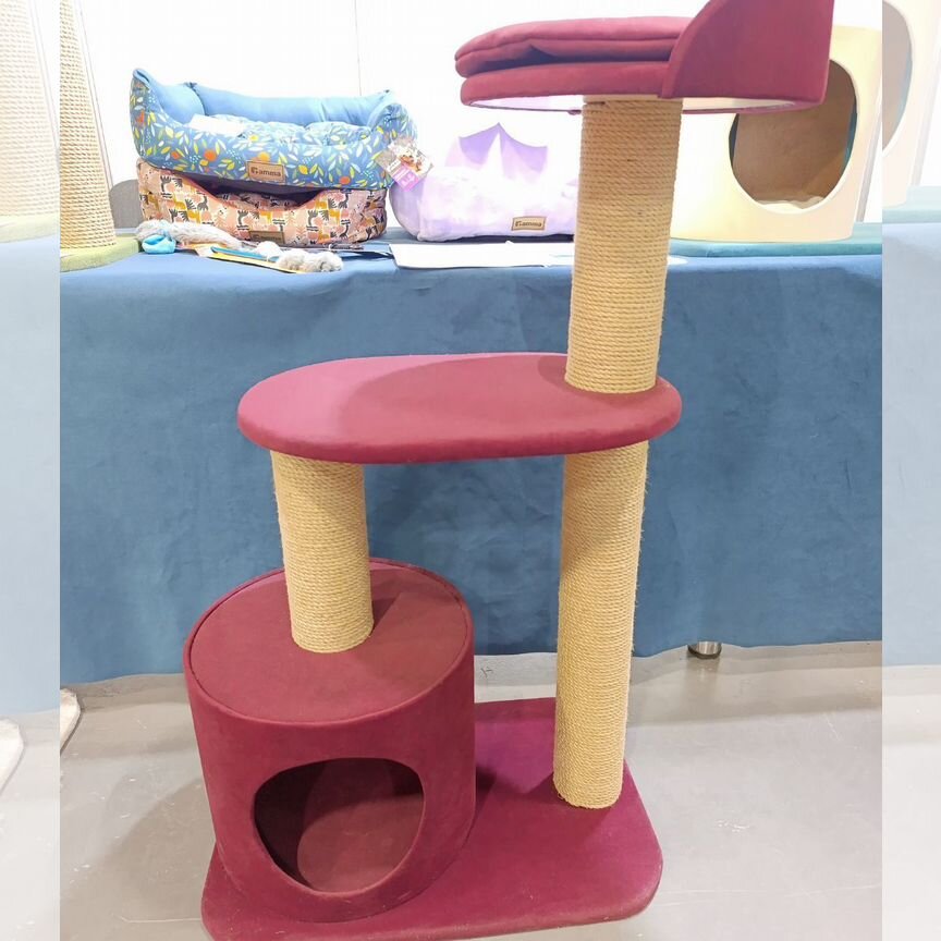 Когтеточка домик для кошки