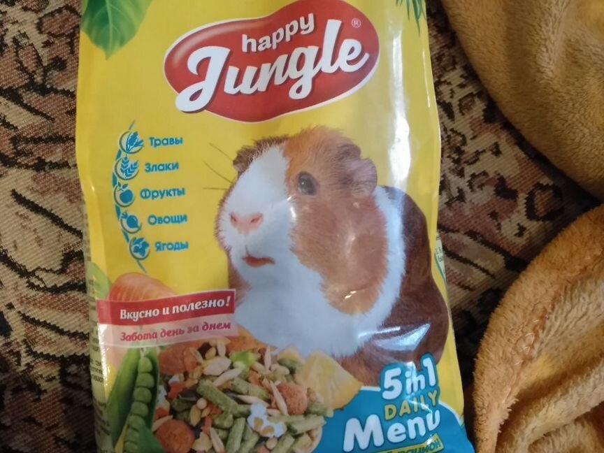 Корм для морских свинок