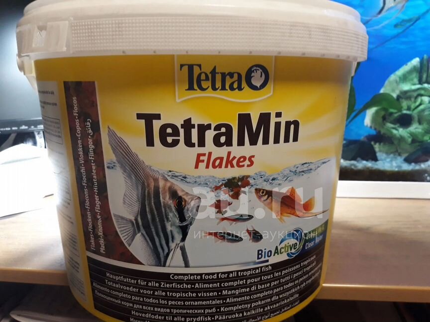 Корм для рыб Tetra Min Flakes. Цена за 100 гр