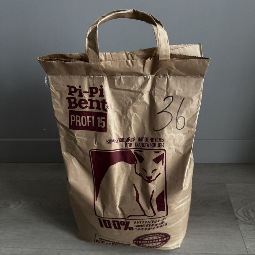 Наполнитель комкующийся для кошачьего лотка