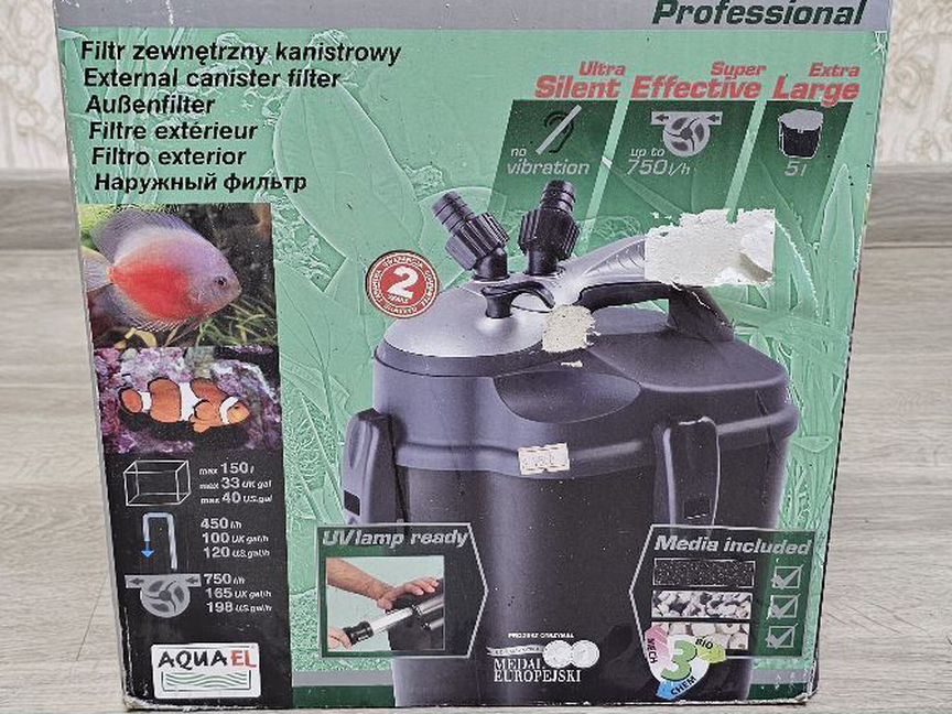 Фильтр внешний aquael Unimax 150