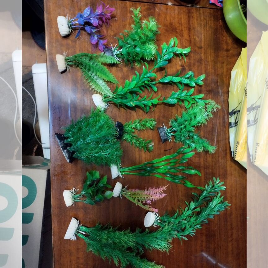 Искусственные растения для аквариума