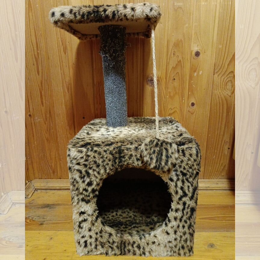Домик для кошки с когтеточкой бу