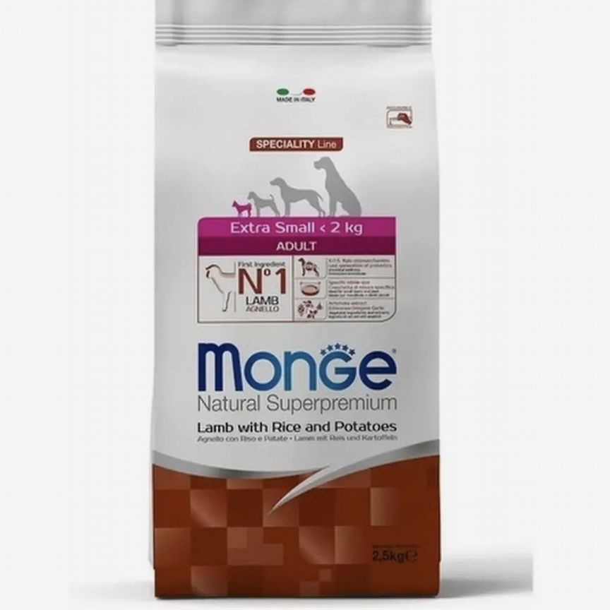Корм для собак monge