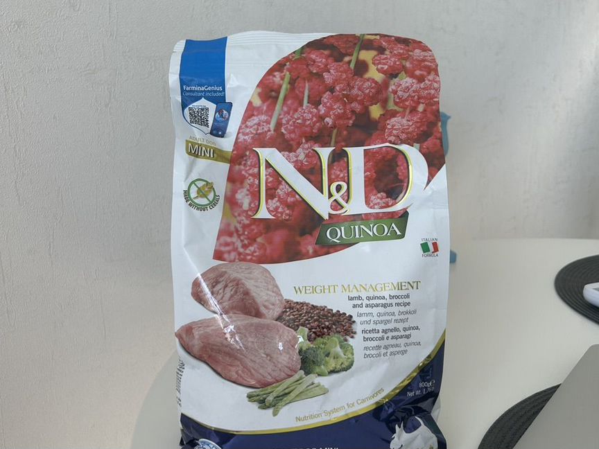 Farmina quinoa weight management корм для собак