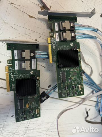 Raid контроллер LSI 9220-8i + кабеля на 8 портов купить в Санкт ...
