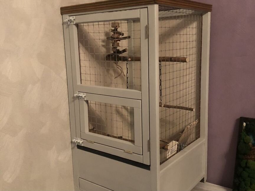 Большая клетка для попугая