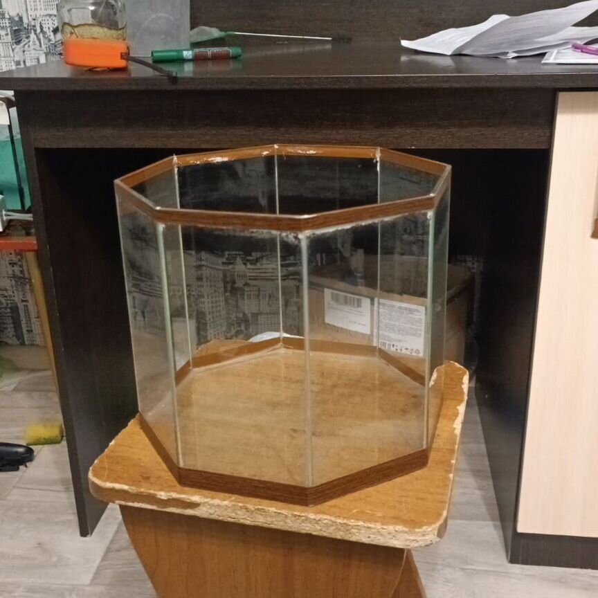 Аквариум восьмигранный