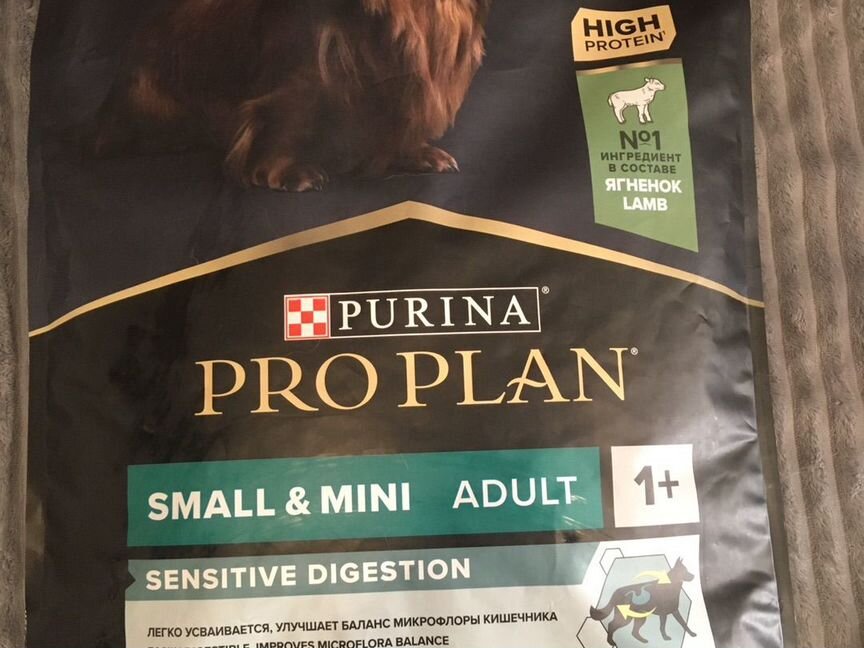 Корм для собак proplan small & mini ягненок