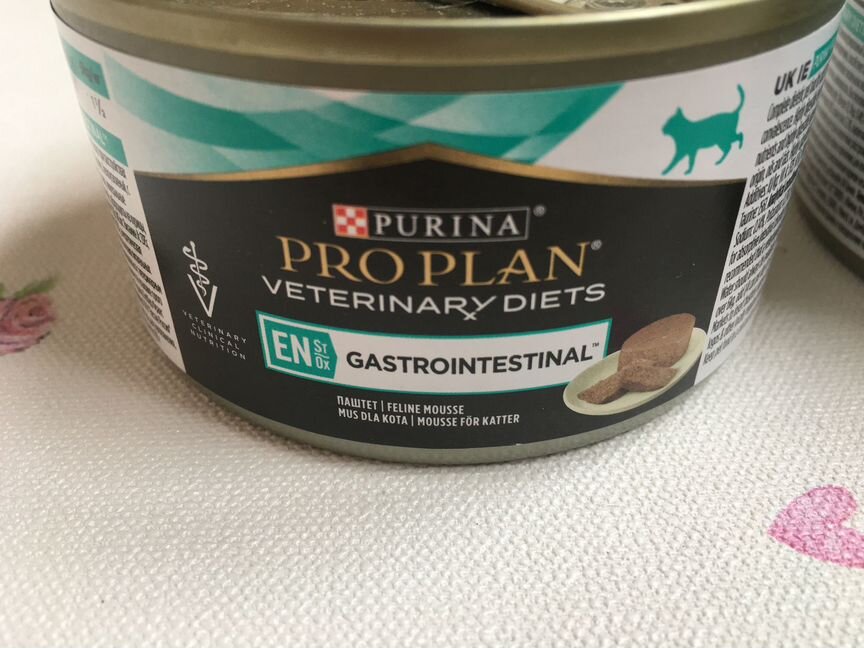Корм кошек Purina Pro Plan EN Gastro паштет 195гр