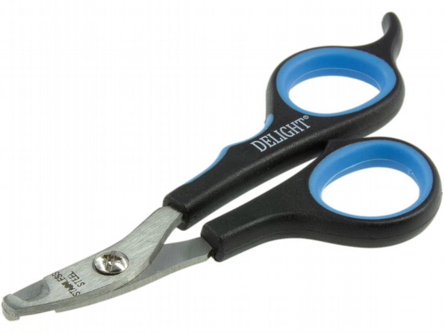 Когтерез-ножницы DeLight малые длинные с упором