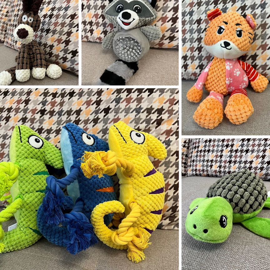 Мягкие игрушки для собак